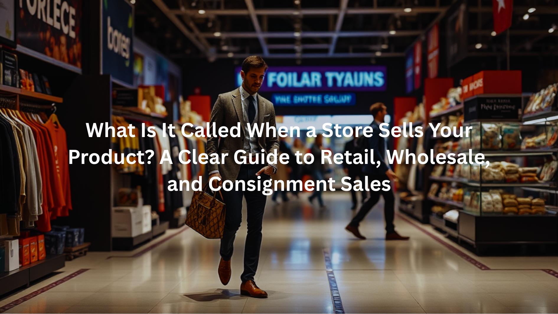 What Is It Called When a Store Sells Your Product? A Clear Guide to ...